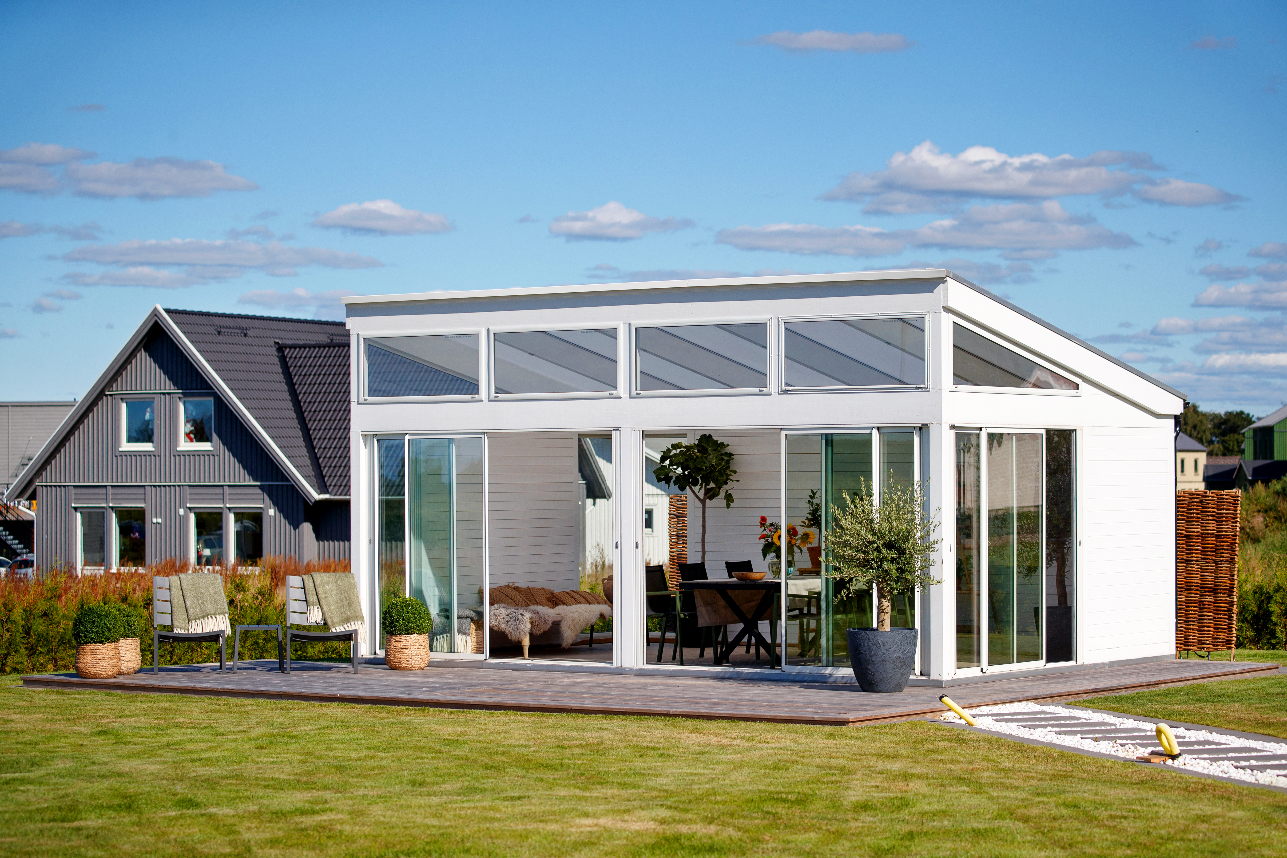 Freistehender Wintergarten 25 m² | Nebengebäude 25 m² | Willab Garden